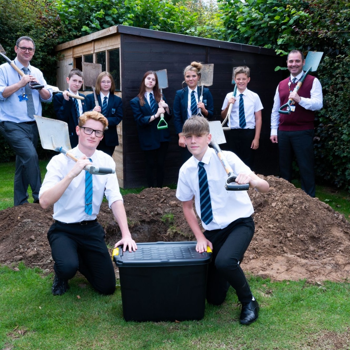 St Clement's High School - Time capsule inspired by King Charles