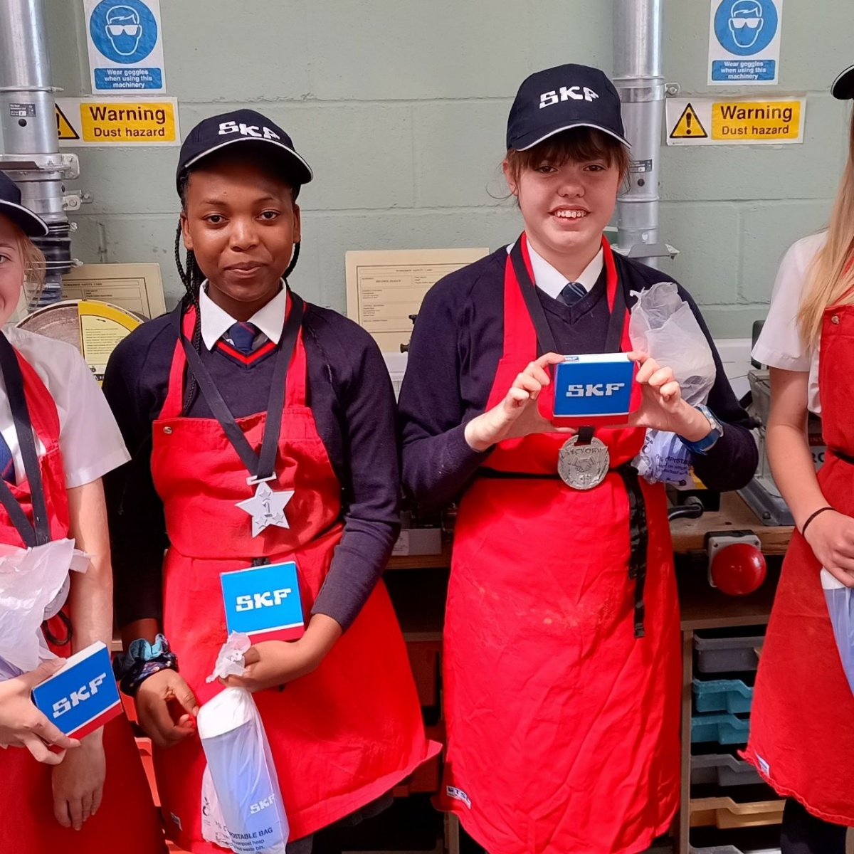 St Clement's High School - Students Cast Their Own Winning Medals